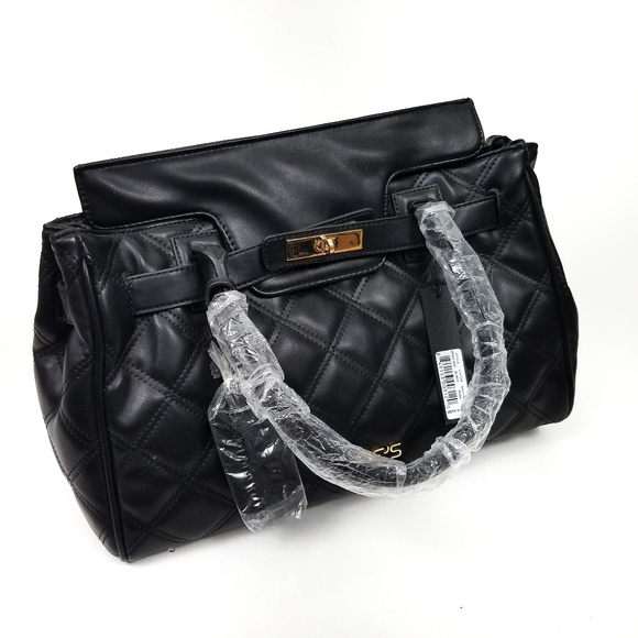 Joe's Jeans | Bags | Joes Jeans Posh Black Quilted Handbag Purse Nwt ...
